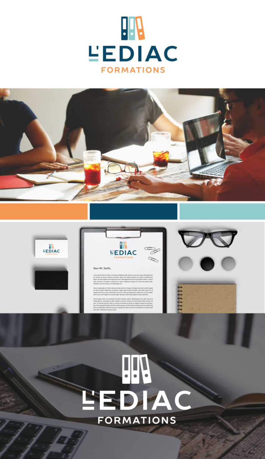 Création logo organisme de formation • A3 Design Graphiste Strasbourg